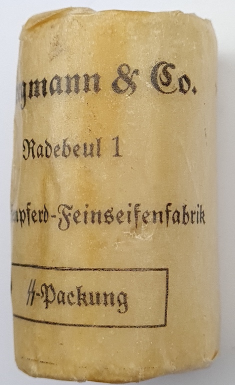 WW2 German Nazi field gear Waffen SS Shaving soap SS packung unopened
