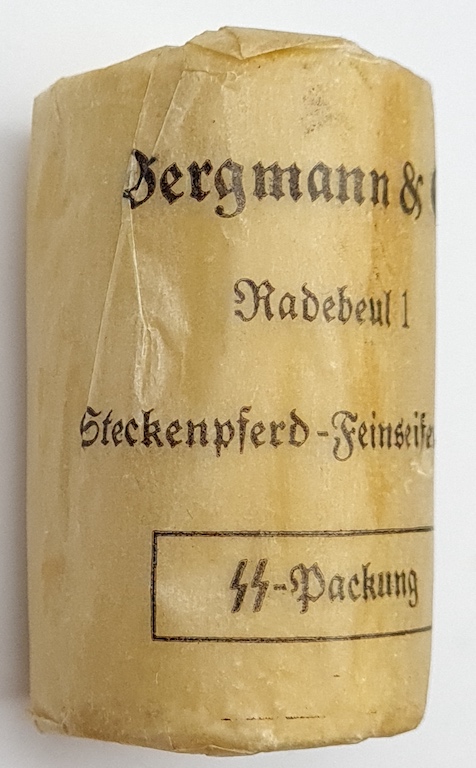 WW2 German Nazi field gear Waffen SS Shaving soap SS packung unopened