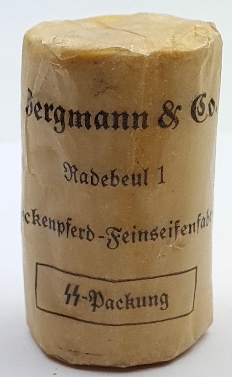 WW2 German Nazi field gear Waffen SS Shaving soap SS packung unopened