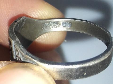 WW2 GERMAN NAZI RARE WIKING NORDLAND WAFFEN SS DIVISION RING