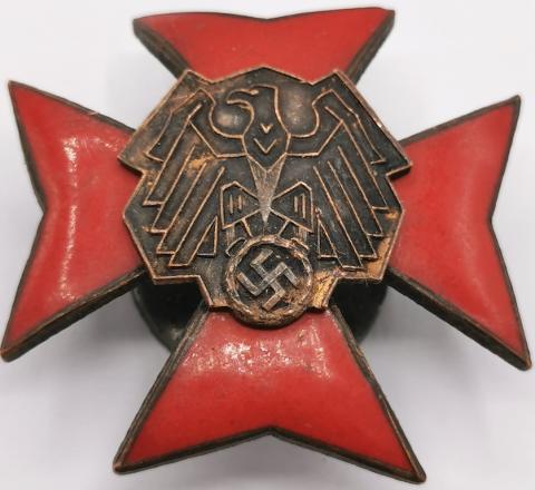 WW2 GERMAN NAZI EARLY NSDAP PARTISAN IRON CROSS - EAGLE & SWASTIKA ...