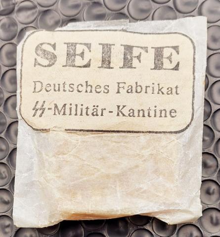 WW2 German Nazi Waffen SS Deutsches Fabrikat SEIFE SS-Militär-Kantine ...