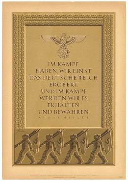 WW2 GERMAN NAZI EARLY NSDAP ADOLF HITLER THIR REICH PARTISAN PIN IN GOLD