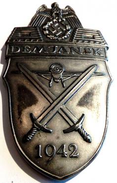 WW2 GERMAN NAZI WEHRMACHT - WAFFEN SS WOUND BADGE IN BRONZE AWARD MEDAL