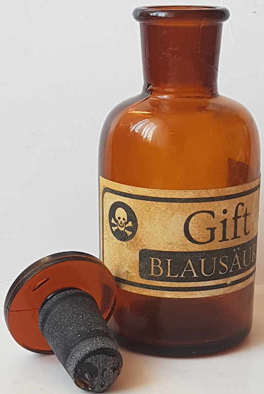 WW2 GERMAN NAZI EXTREMELY RARE ZYKLON B JEWISH EXTERMINATION GAS ...