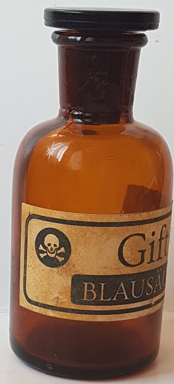 WW2 GERMAN NAZI EXTREMELY RARE ZYKLON B JEWISH EXTERMINATION GAS ...