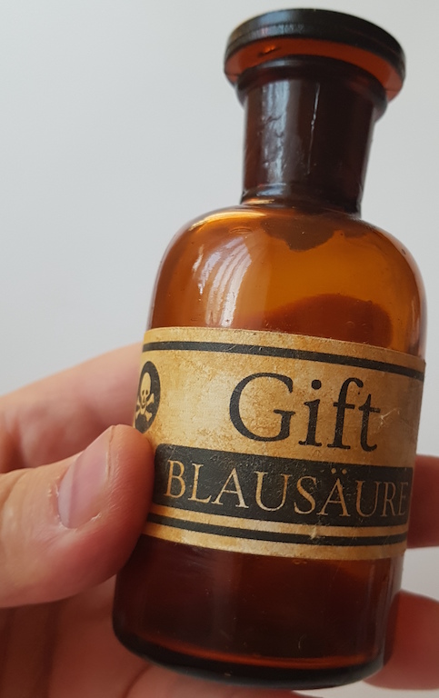 WW2 GERMAN NAZI EXTREMELY RARE ZYKLON B JEWISH EXTERMINATION GAS ...