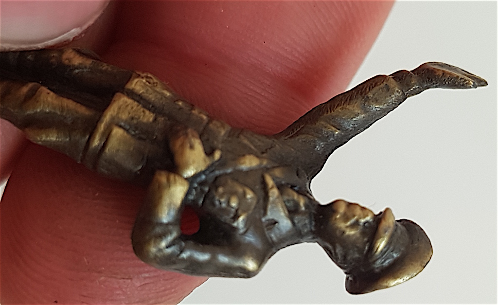 WW2 GERMAN NAZI NICE ADOLF HITLER THIRD REICH PERIOD BRASS FIGURINE