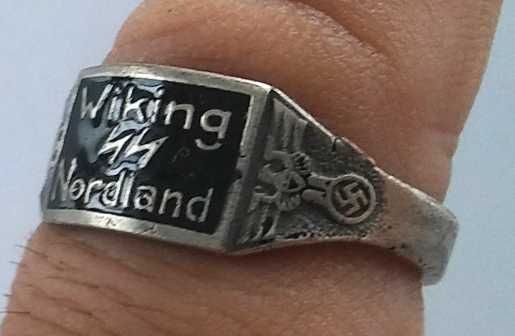 WW2 German nazi - waffen SS original - WW2 GERMAN NAZI RARE WIKING ...