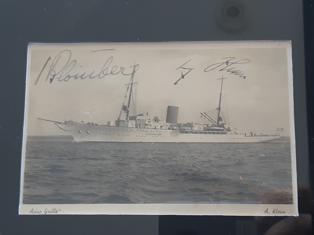 WW2 GERMAN NAZI UNIQUE PIECE OF HISTORY ADOLF HITLER PERSONAL YACHT ...