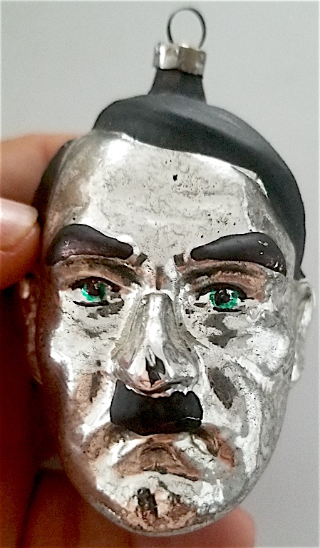 WW2 GERMAN NAZI VERY RARE NSDAP EARLY 1930S CHRISTMAS BALL ADOLF HITLER ...