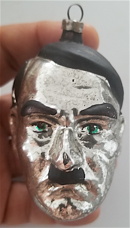 WW2 GERMAN NAZI VERY RARE NSDAP EARLY 1930S CHRISTMAS BALL ADOLF HITLER ...