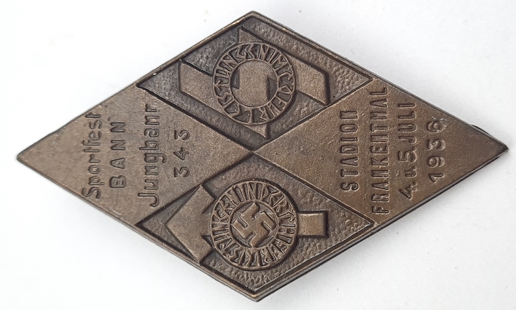 WW2 German nazi - waffen SS original - WW2 German Nazi Hitler Youth HJ ...